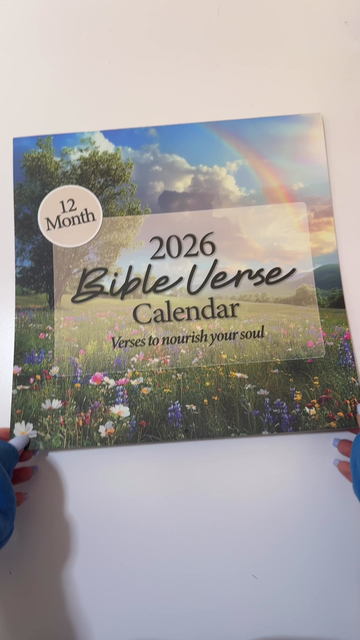 2026 Bible Verse Wall Calendar - Eterna Goods